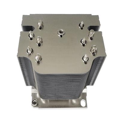 Cina Applicazione CPU Fino di alluminio Lava calore con tubo di rame Anti anodizing in vendita