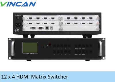 중국 4 아웃 RJ45의 다중 포맷 2x2 HDMI 비디오 월 제어기 LCD 12 판매용
