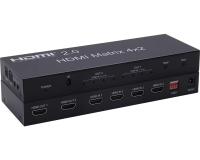 China 8k 4x2 hdmi matrix switcher with earc for sale