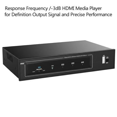 China Response Frequency /-3dB HDMI Media Player for Definition Output Signal and Precise Performance for sale