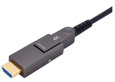 China EDID CEC HDCP2.2 HDR HDMI Fiber Optic Cable Compatible EMI RFI for sale