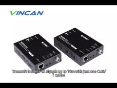 4K Ultra HD HDMI HDBaseT Extender Video Transmitter Receiver met 100m bereik
