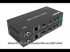 de Videovergroting van 18Gbps HD 50 Meters van HDMI over CAT Metal Enclosure
