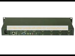 LCD Video Wall Controller with HDMI, DVI, and DisplayPort Inputs