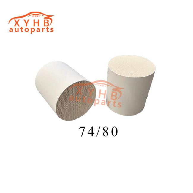 Gasoline Vehicle Diesel Vehicle Three-Way Catalytic Ceramic Carrier Euro 1-5 Model: 74*80