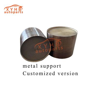 China Metalen drager Hoogtemperatuur aangepast drierichtings katalytisch filterelement Euro 1-5 Te koop