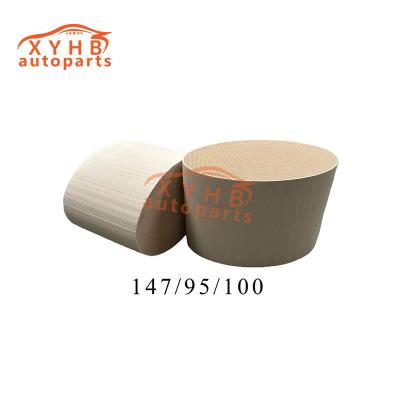 Cina Elemento di filtro catalitico ovale a tre vie di alta qualità per vettore ceramico Euro 1-5 Modello: 147*95*100 in vendita