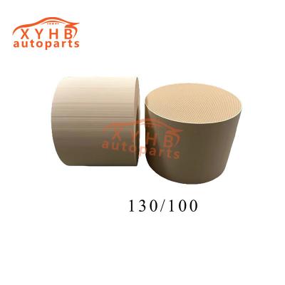 China Carregador cerâmico de alta qualidade, elemento de filtro catalítico redondo de três vias Euro 1-5 Modelo: 130*100 à venda