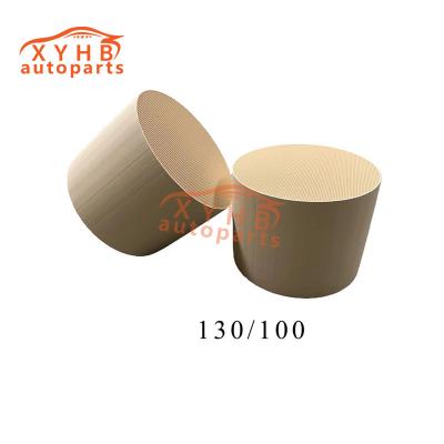 China Carregador cerâmico de alta qualidade, elemento de filtro catalítico redondo de três vias Euro 1-5 Modelo: 130*100 à venda