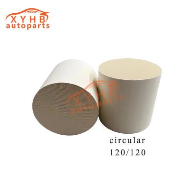 China Carregador cerâmico de alta qualidade, elemento de filtro catalítico redondo de três vias Euro 1-5 Modelo: 120*120 à venda