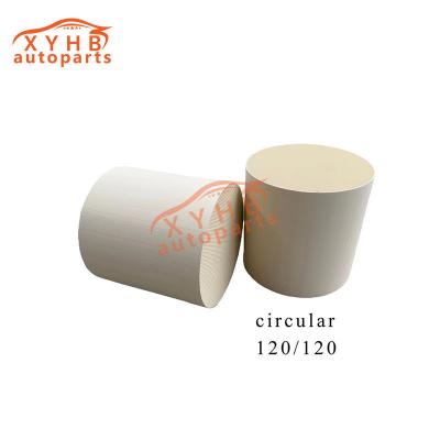 China Carregador cerâmico de alta qualidade, elemento de filtro catalítico redondo de três vias Euro 1-5 Modelo: 120*120 à venda