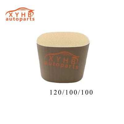 China Carregador cerâmico quadrado de alta qualidade, elemento de filtro catalítico de três vias Euro 1-5 Modelo: 120*100*100 à venda