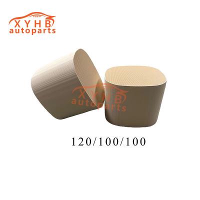 China Carregador cerâmico quadrado de alta qualidade, elemento de filtro catalítico de três vias Euro 1-5 Modelo: 120*100*100 à venda