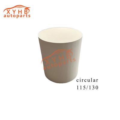 China Keramische drager ronde hoogwaardige drie-weg katalysator Euro 1-5 model 115 X 130 Te koop