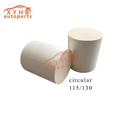 China Keramische drager ronde hoogwaardige drie-weg katalysator Euro 1-5 model 115 X 130 Te koop
