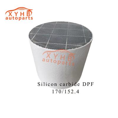 Cina DPF a carburo di silicio di alta qualità, di ceramica rotonda, elemento di filtro catalitico a tre vie Euro 1-5 in vendita
