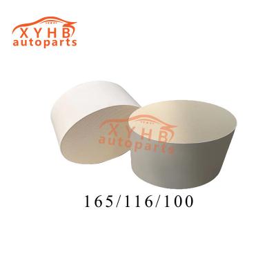 Cina Carrier ceramico ovale di alta qualità elemento di filtro catalitico a tre vie Euro 1-5 Modello 165 X 116 X 100 in vendita