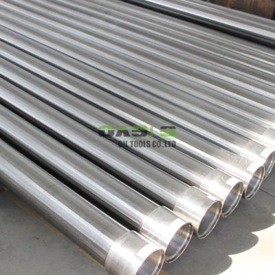 China OASIS 304 Water well screen/wire wrapped screen with thread/weld/flange connection for sale