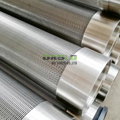 China OASIS Reverse Wire Wrapped Johnson Well Screens/Wedge Wire Screens for sale