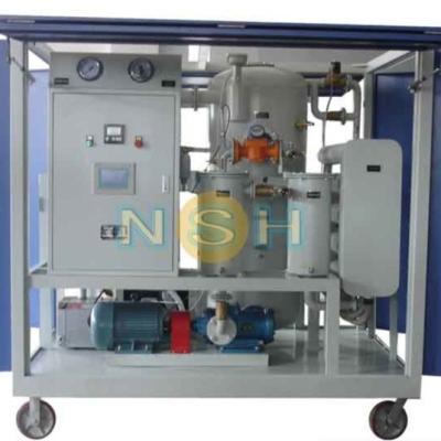 China Intelligent Mobiel Vacuüm de Zuiveringsinstallatie96kw Doule Stadium 6000 Liter/Uur van de Transformatorolie Te koop
