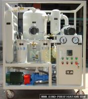 China Double-Stage Vacuum Oil Purifier Insulating Fluid Dehydration Degassing Filtration System for sale