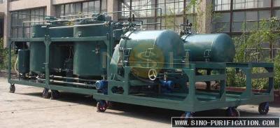 China 60kw 600L/H Degassing Lubricating Oil Purifier Diesel Distillation for sale