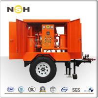 China Single-Stage Transformer Oil Purifier Dehydration System Medium-Low Voltage Insulating Fluid Treatment for sale