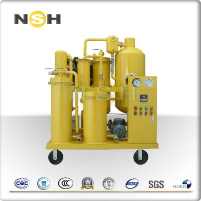 China Impurities Removal Lubricating Oil Purifier Vacuum Dehydration Degas Industrial for sale
