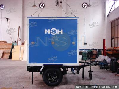 China Máquina inútil de la deshidratación del vacío del sistema de reciclaje del aceite de lubricante/del aceite de lubricante en venta