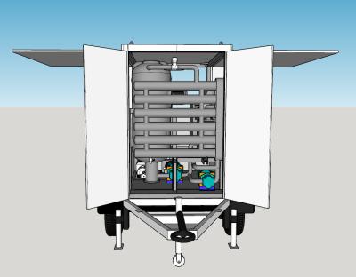 중국 이동할 수 있는 두 배 단계 진공 절연제 기름 정화기/변압기 기름 여과 식물 판매용