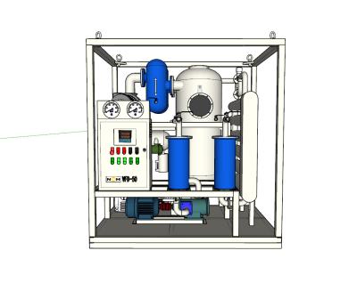 중국 두 배 단계는 변압기 기름 정화기 스테인리스 물자 40KW - 135KW를 진공 청소기로 청소합니다 판매용