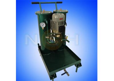 China Two Stage Portable Oil Purifier For Lube Oil Purification / Cleaning ISO / CE for sale