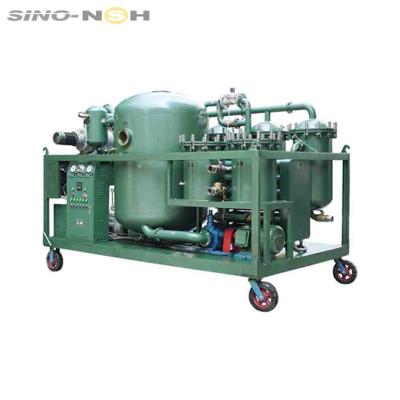 China Steam Turbine Oil Purifier Emulsified Lube Oil Purifier 600 - 18000L/H Flow Rate for sale