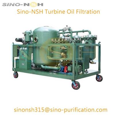 China 600 Liters/H Turbine Oil Purifier Remove Impurities for sale