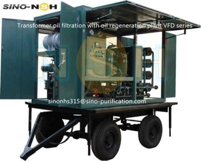 China purificador 75KV de 500L/Min Dehydration Transformer Vacuum Oil en venta