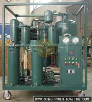 China Remove Impurities Lubricating Oil Purifier 600 Liters/H 15kW Heating for sale