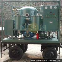China Double-Stage Vacuum Insulating Oil Purification Machine Transformer Dielectric Fluid Treatment System for sale