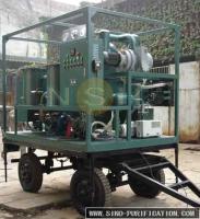China Double-Stage Vacuum Insulating Oil Purification Machine Transformer Dielectric Fluid Treatment System for sale