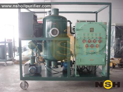 China Hydraulic Explosion Proof Type Turbine Oil Purifier With Degassing for sale