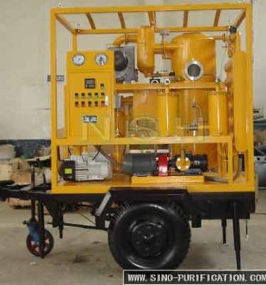 중국 3P 380V 터빈 탈수 절연 오일 정수기 판매용