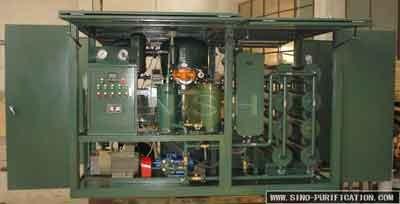 China 4800L/H Transformer Oil Regeneration Machine 77kw Recylcling for sale