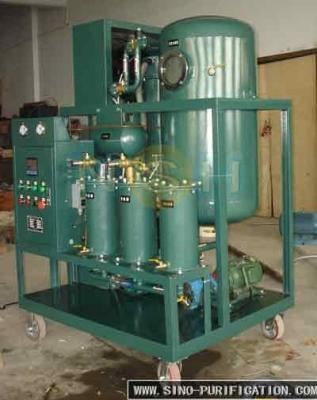 China Mobile Degassing Dehydration 103kw Vacuum Turbine Oil Purifier for sale