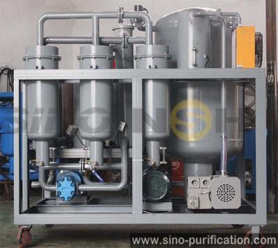 China 27kw Automatic With Digital Flow Meter Dehydration Vacuum Turbine Oil Purifier for sale