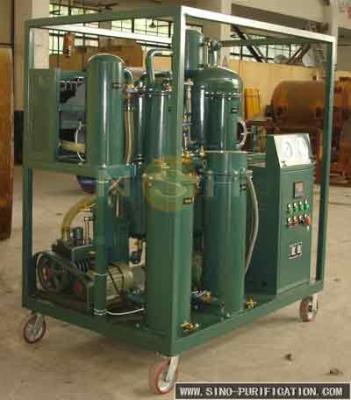 China 3000L/H 50kw Dehydration Vacuum Lube Oil Purifier With Double Stage for sale