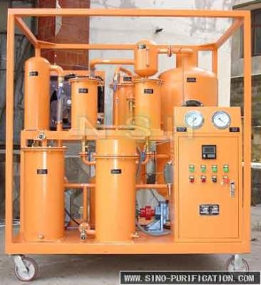 China Enclosed 126kw Dehydration Vacuum Oil Purifier 9000L/H for sale