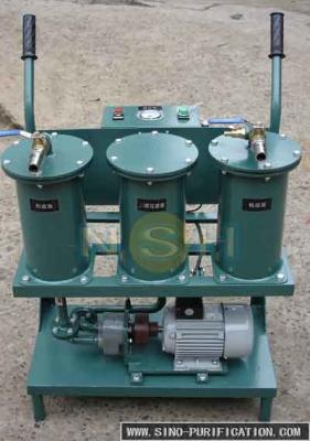 China Automatic 1.1kw Portable Oil Purifier 3000L/H For Mechanical Engineering for sale