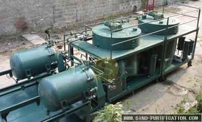 중국 1800L/H의 가스를 제거하는 유전체 진공 기름 순화 기계 155kw 판매용