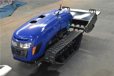 China Agricultural 32HP Power Cultivator Equipment Crawler remote control rotary cultivator cultivator robot for sale