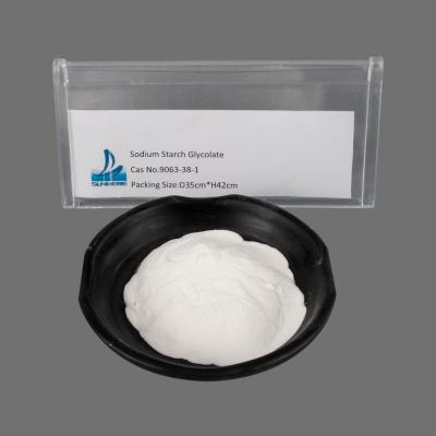 China Not Volatile Medicine Grade Sodium Starch Glycolate SSG Powder for Tablet Disintegrants for sale