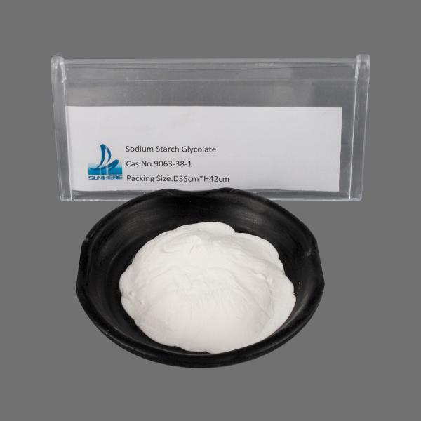 Quality Not Volatile Medicine Grade Sodium Starch Glycolate SSG Powder for Tablet Disintegrants for sale